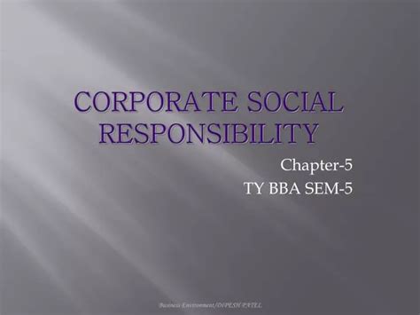 Ppt Corporate Social Responsibility Powerpoint Presentation Free