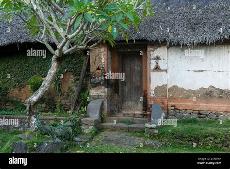 The Tenganan Village In East Bali Indonesia Retains Much Of Its
