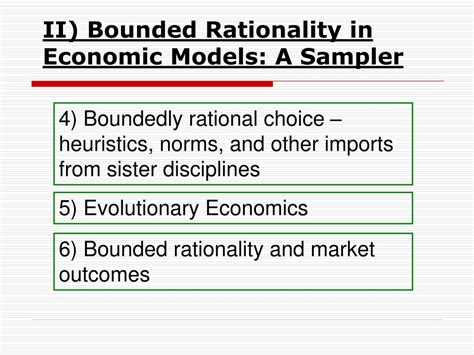 Ppt Why Bounded Rationality Powerpoint Presentation Free Download