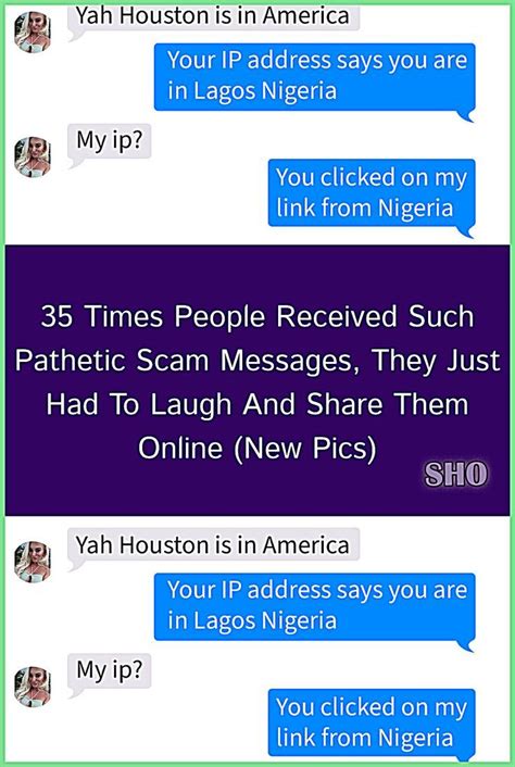 35 Times People Received Such Pathetic Scam Messages They Just Had To