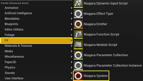 create a sprite particle effect in niagara unreal engine 4 27