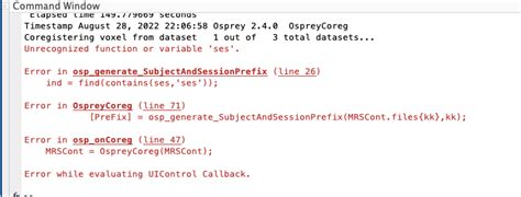 error index exceeds the number of array elements osprey mrshub forum