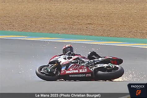 Ewc 24 Heures Motos Le Mans Galerie Photos La Chute De La Suzuki 12