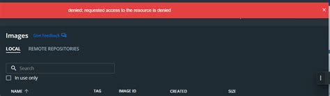 pushing first time to hub via docker desktop access denied docker