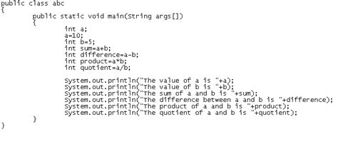 java tutorial 02 arithmetic operators and variables copia cognitio
