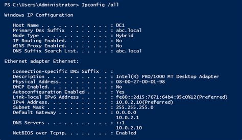 tech sol set static ip address using powershell
