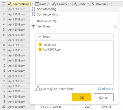 combinar arquivos csv no power query power query microsoft learn