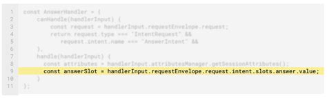 code deep dive slots and session attributes in the ask sdk for node js