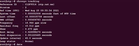 install and configure chrony ntp server on ubuntu vmanalyst