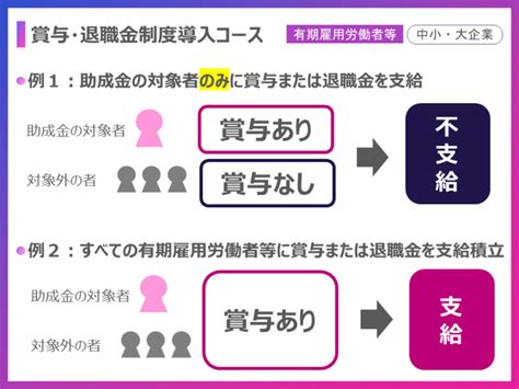 【徹底解説】令和5年度 賞与・退職金制度導入コース（キャリアアップ助成金）申請の流れ・書類・注意点の図解まとめ 図解でわかる助成金
