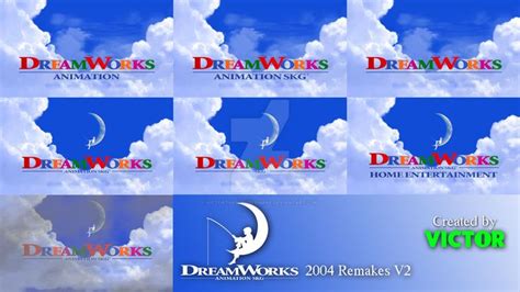 Dreamworks Animation Skg 2004 Remakes V2 By Victortheblendermake On