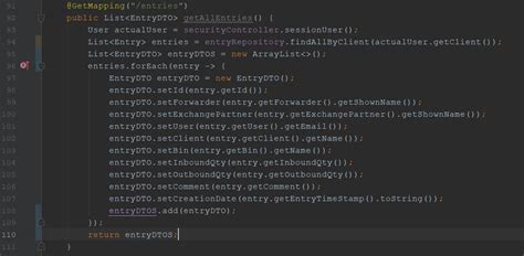 java intellij pink underlined variable what does it mean