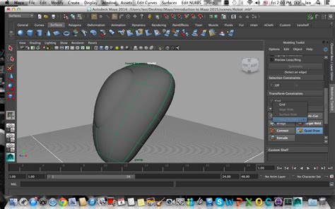 quad draw transform constraint issue autodesk community