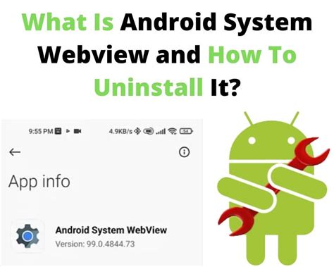 what is android system webview app can i uninstall it