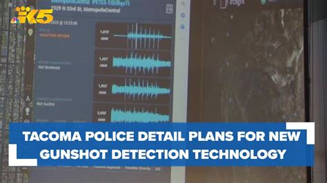 Tacoma Police To Implement Gunshot Detection Technology As Part Of