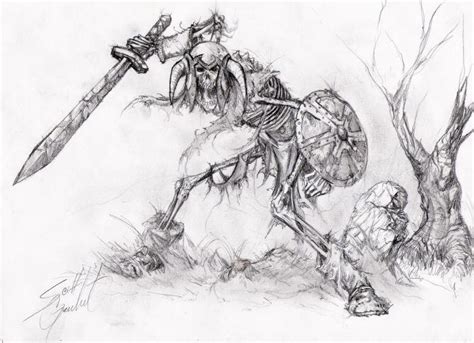 Skeleton Soldier By Wanderingsouls On Deviantart