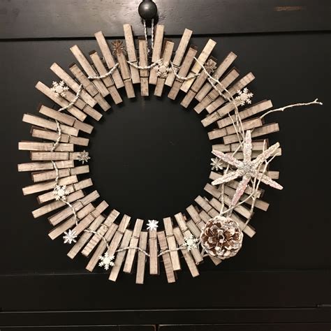 Creative Pinning By Nadine Clothes Pin Wreath Clothes Pin Crafts