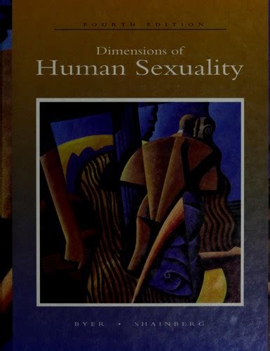Dimensions Of Human Sexuality By Curtis O Byer Open Library