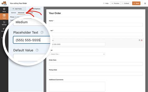 how to style placeholder text for form fields with css