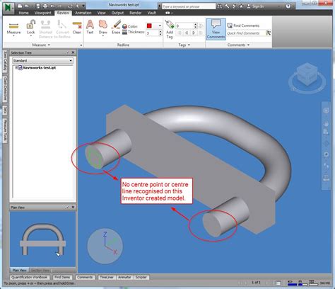 inventor geometry not recognised as parametric in navisworks autodesk