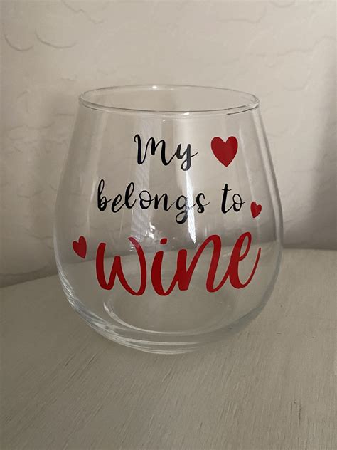 Bunco Stemless Wine Glass Personalized Wine Glass Birthday T Ideas