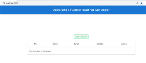 dockerizing full stack react apps