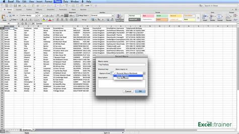 excel for mac 2011 the personal macro workbook youtube