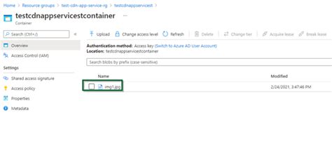 using azure blob storage and azure cdn in asp 5 razor