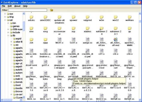 filesystems how to read ext4 partitions on windows