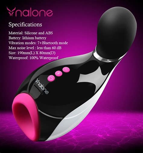 Nalone Rechargeable Bluetooth 7 Vibration Artificial Vagina Electric