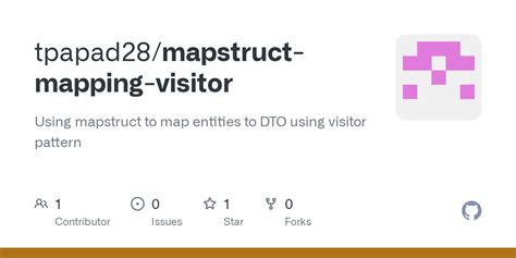 github tpapad28 mapstruct mapping visitor using mapstruct to map