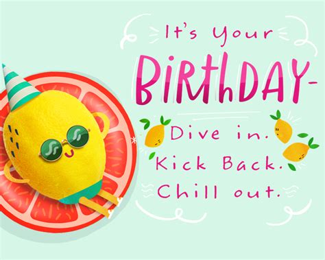 Chill Out Birthday Ecard American Greetings