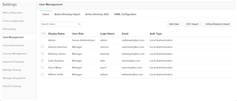 manage settings analytics plus