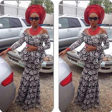 Ankara And Lace Combination Design Dezango Fashion Zone