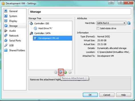 moving virtualbox vm to an external drive to save space