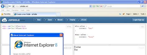 css after class not working in internet explorer