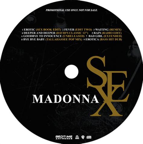 Madonna Fanmade Covers Sex Erotica Remixes