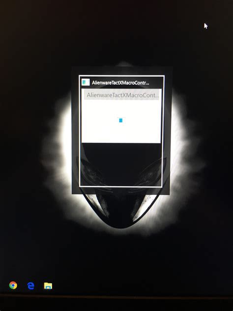 alienware tactx macro controller in alt tab list and task manager upon