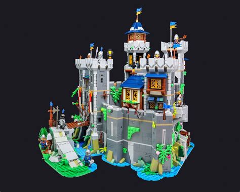 Three Lego Medieval Castles Come Together To Form The Falcon Fortress