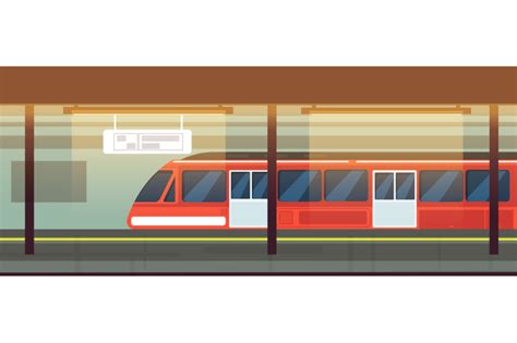 Subway Train Vector