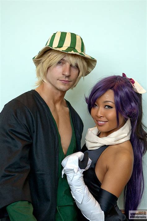 Kisuke Urahara And Yoruichi Shinoin Couples Cosplay Cosplay Cosplay Anime