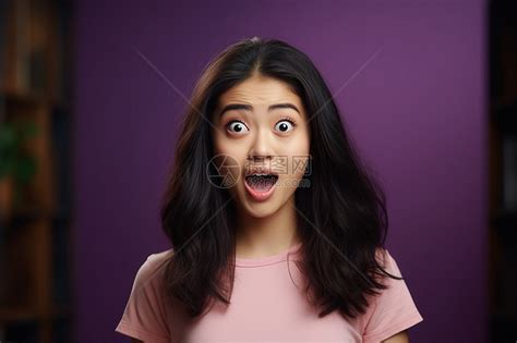 目瞪口呆的女人高清图片下载 正版图片600831169 摄图网