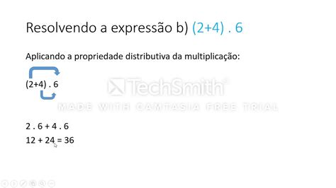 Resolução De Atividades Propriedade Distributiva Da Multiplicação