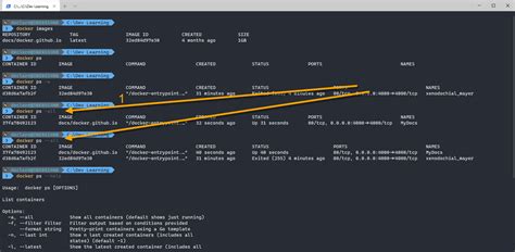 cmd docker ps all should complain about unknown flag · issue 9040