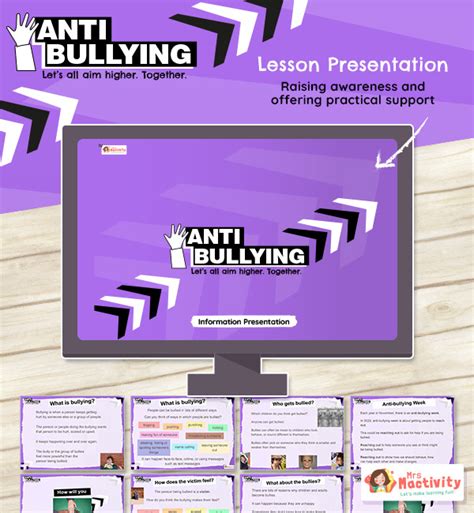 Anti Bullying Week Information Powerpoint Anti Bullying Week