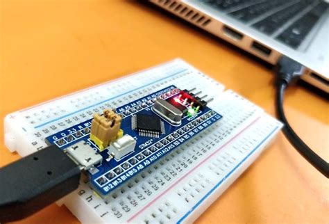 programming stm32f103c8 board using usb port usb electronics