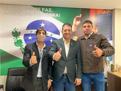 UraÍ Deputado Cobra Repórter Recebe A Visita Do Prefeito E Vice Na