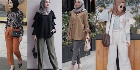 9 Style Hijab Casual Buat Ke Kantor Paling Trendy