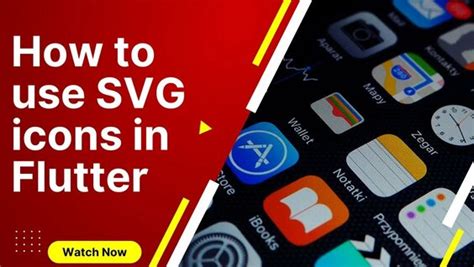 how to use svg icons in flutter easy method flutter tutorial in