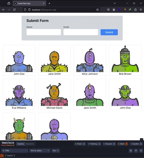 using react query with supabase in next js app router 2024